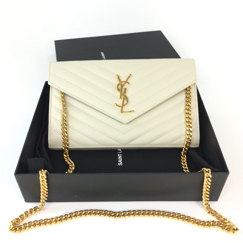 New!! YSL Envelope WOC 9” ซื้อสดซื้อผ่อนได้หมด กระเป๋ายอดฮิตแบรนด์เนม ⋆ ...