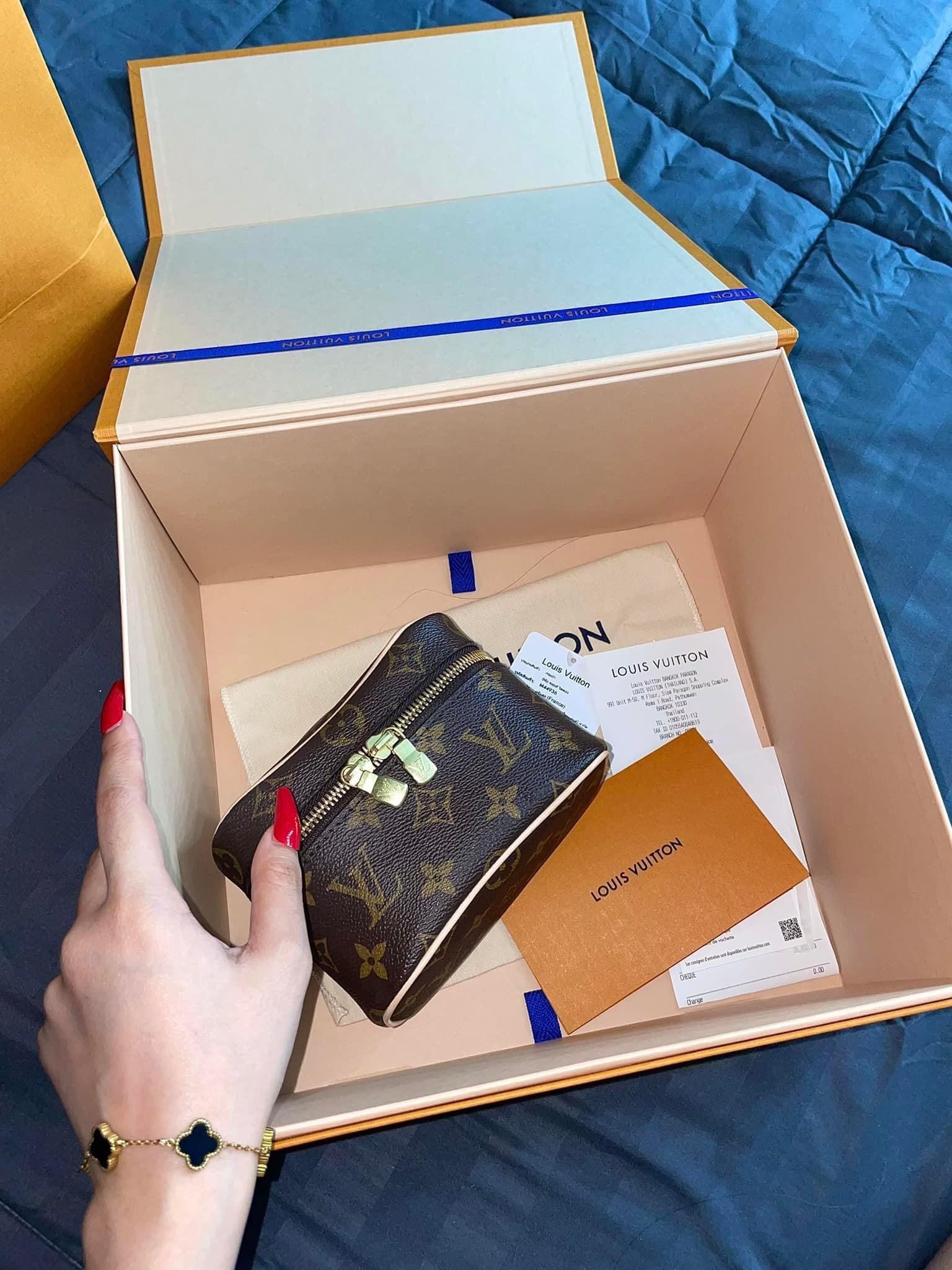 รีวิว Louis vuitton nice nano 💕สาขาสยามพารากอน& yls new pouch ...